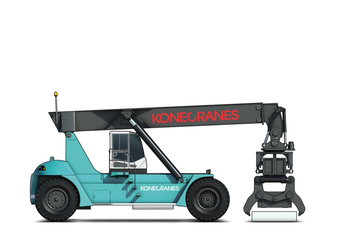 Konecranes SMV 4542 Industrial Container Handling Reach Stacker ...