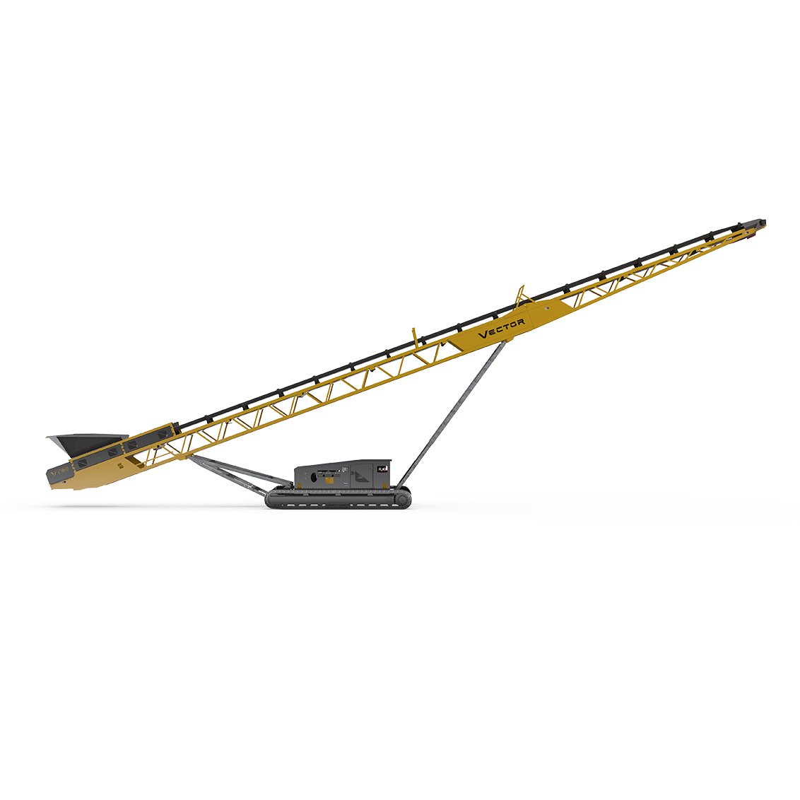 Vector VT80 Tracked Stacker Conveyor - Vermeer BC