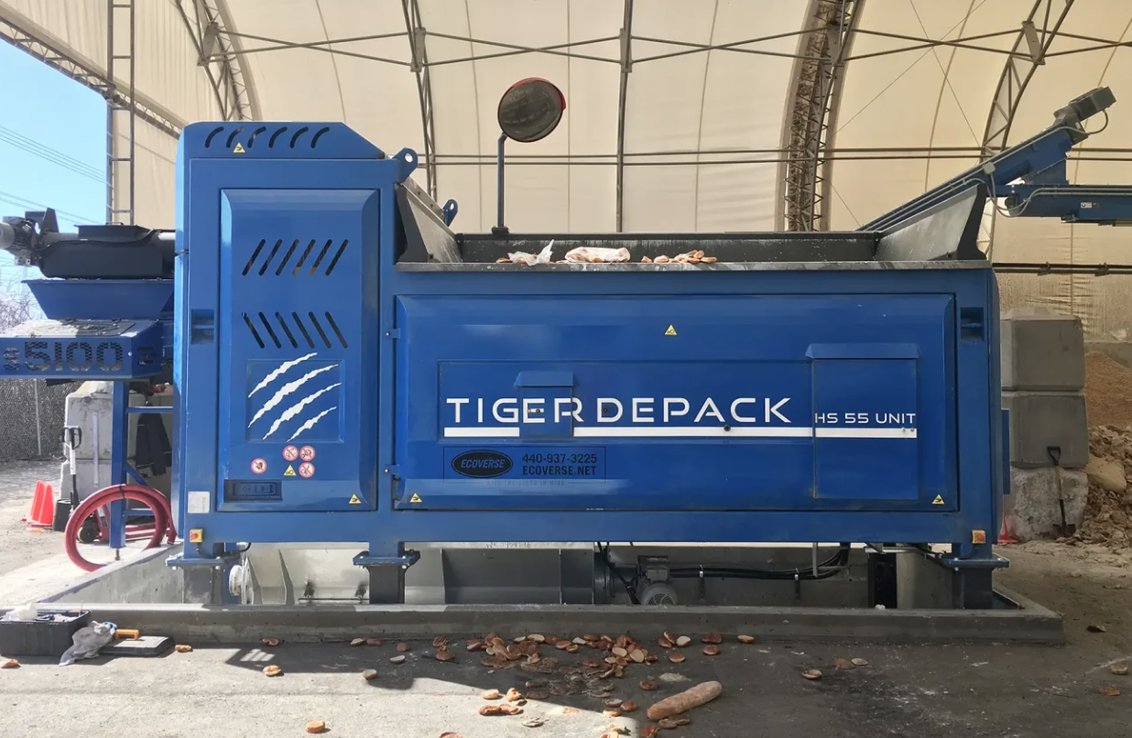 Tiger Depack HS-55 Depackager - Westerra Equipment
