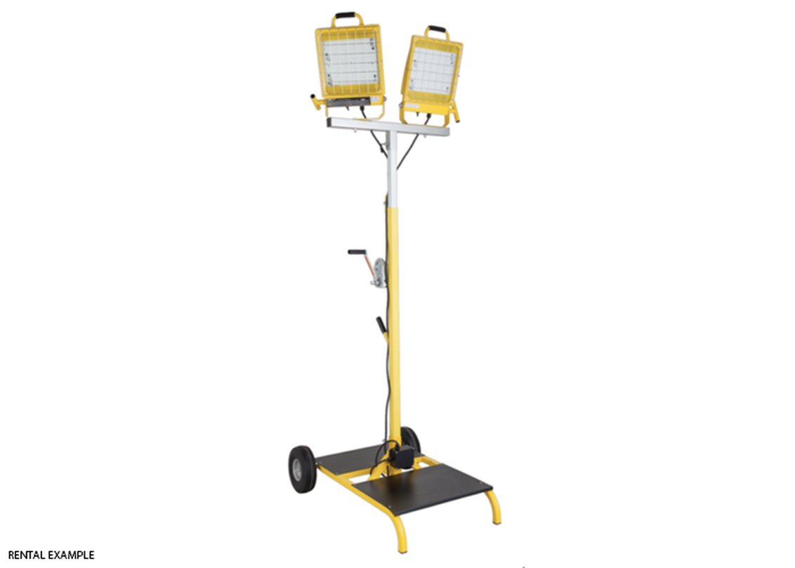 Rental LED Light Cart - Westerra Equipment