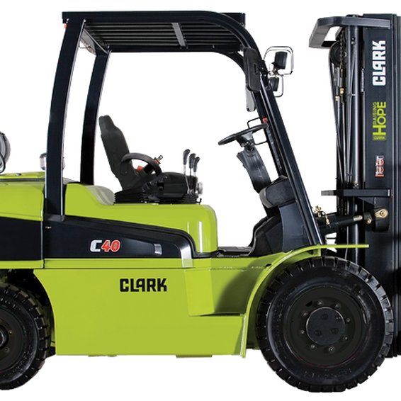 Clark C50S IC-Pneumatic Forklift - Williams Machinery