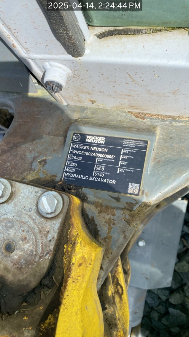 2023 WACKER NEUSON EZ50 - Williams Machinery