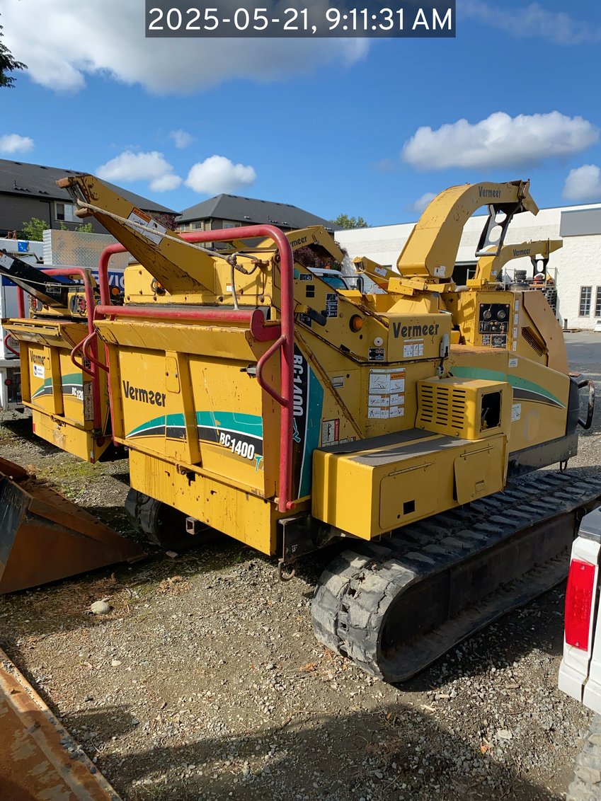 2007 Vermeer BC1400TX - Williams JCB