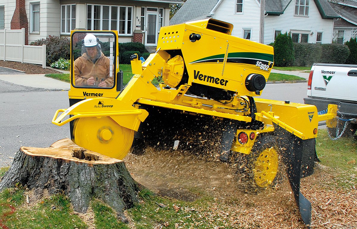 Cutting-Edge Technology of Vermeer Stump Cutters